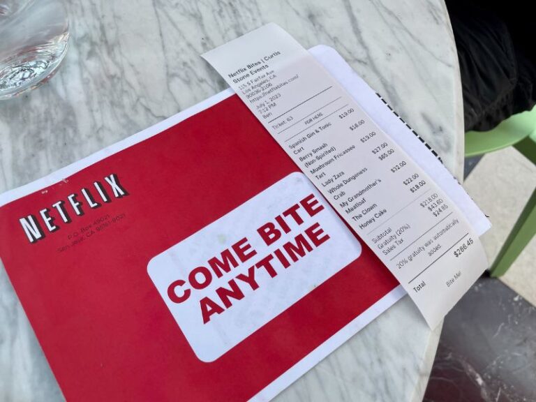 What We Ate at Netflix’s First-Ever Pop-Up Restaurant - Nerd Reactor