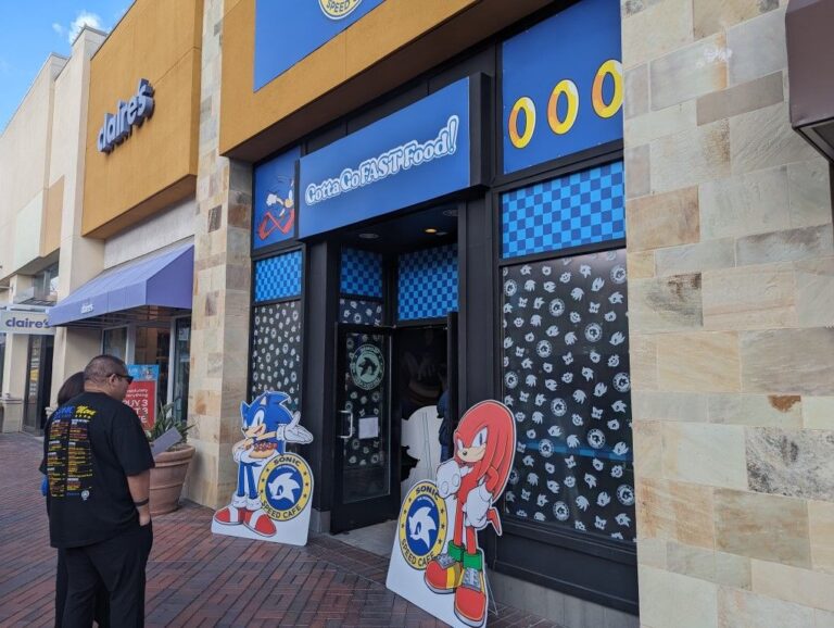 Sonic the Hedgehog Pop-Up Cafe Is Open in Southern California for a ...