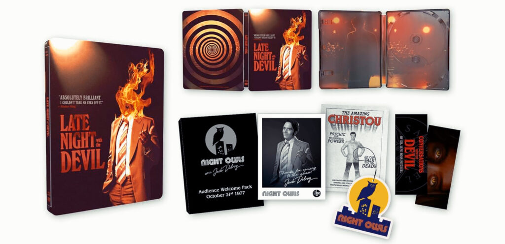 Late Night with the Devil - Blu-ray Steelbook Review - Nerd Reactor